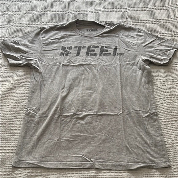 steel supplements | Shirts | Steel Gray Mens Tshirt | Poshmark